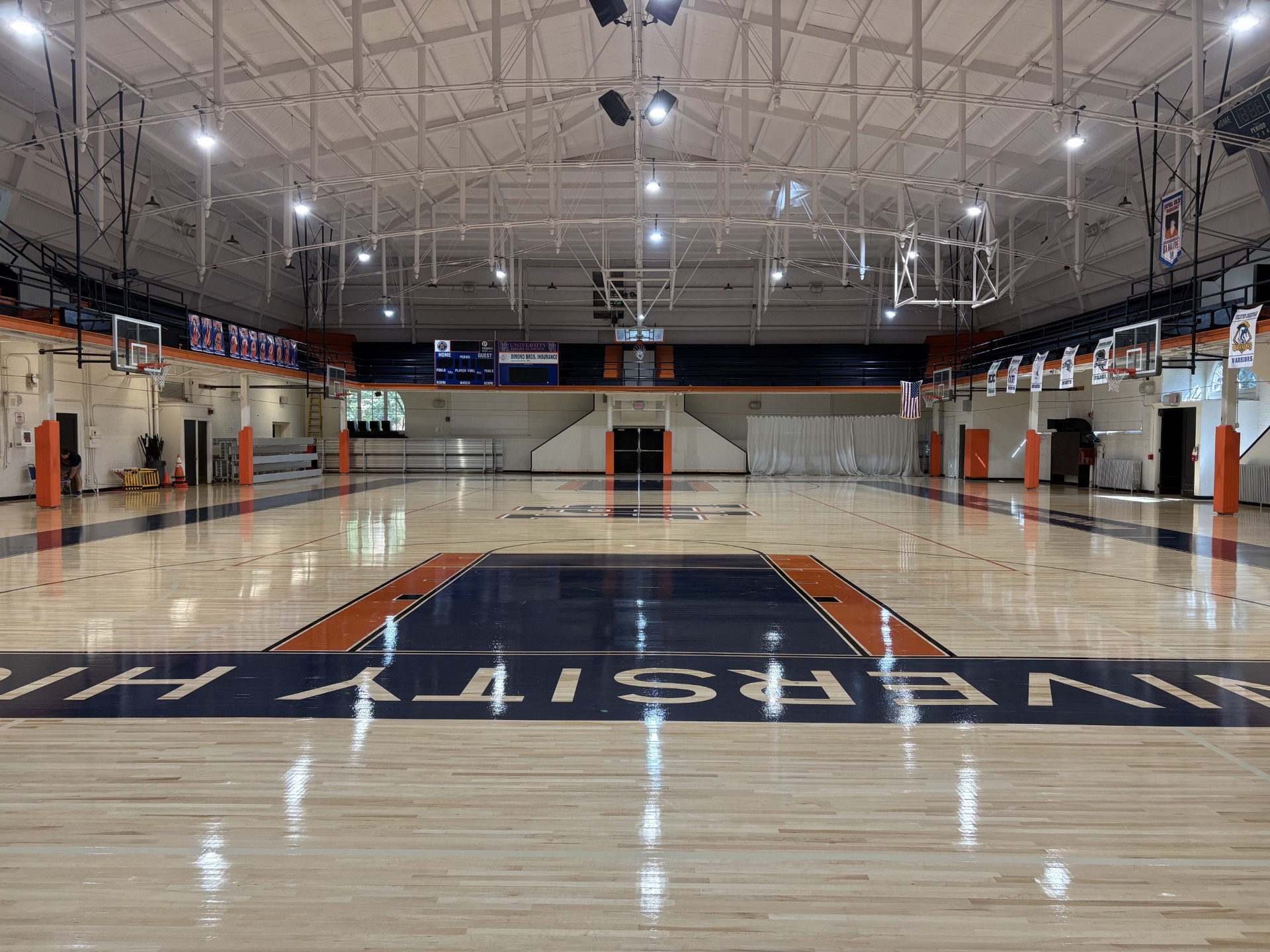 New Kenney Gym floor keeps students safer and looks better – The Gargoyle